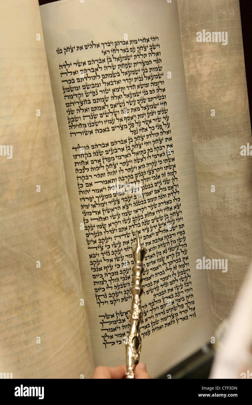 Torah bible pentateuch hi-res stock photography and images - Alamy