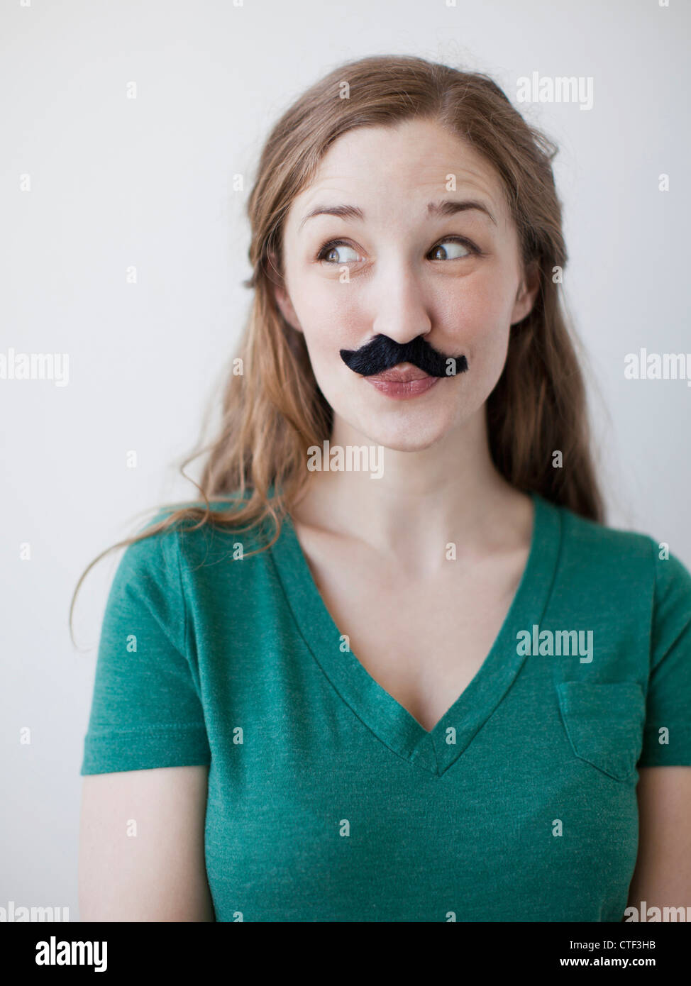 Wavy moustache hi-res stock photography and images - Alamy