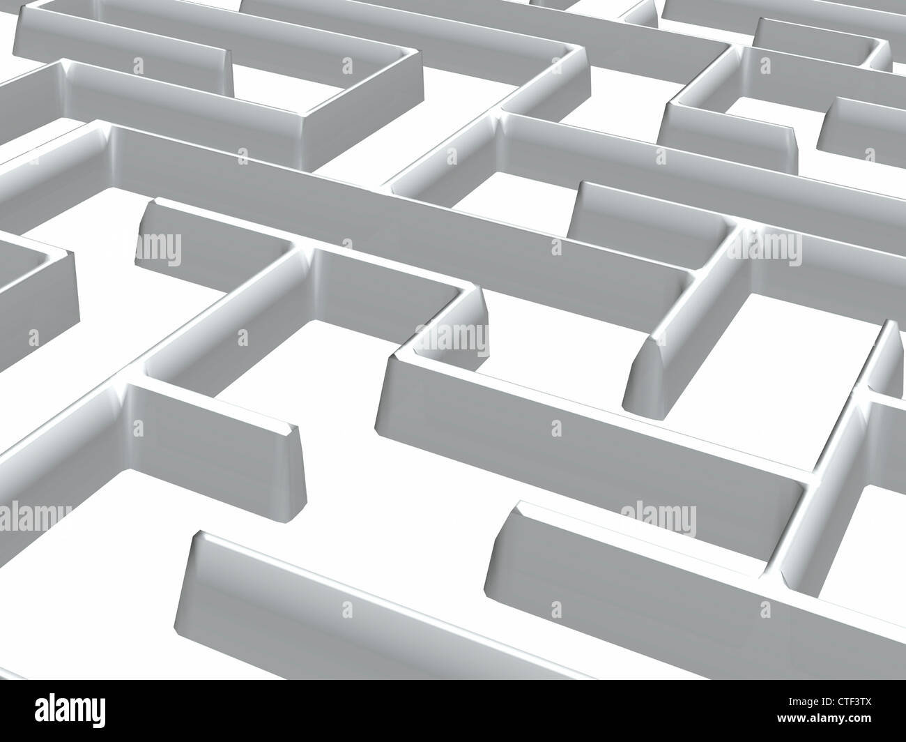 Digitally generated background with labyrinth theme Stock Photo - Alamy