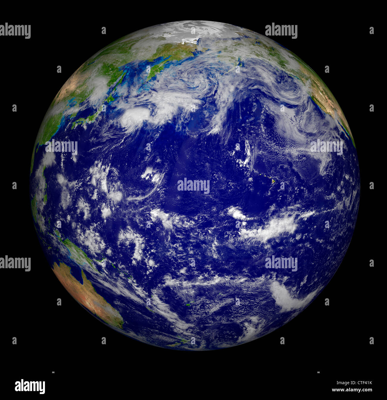 Digitally generated image of planet earth Stock Photo - Alamy