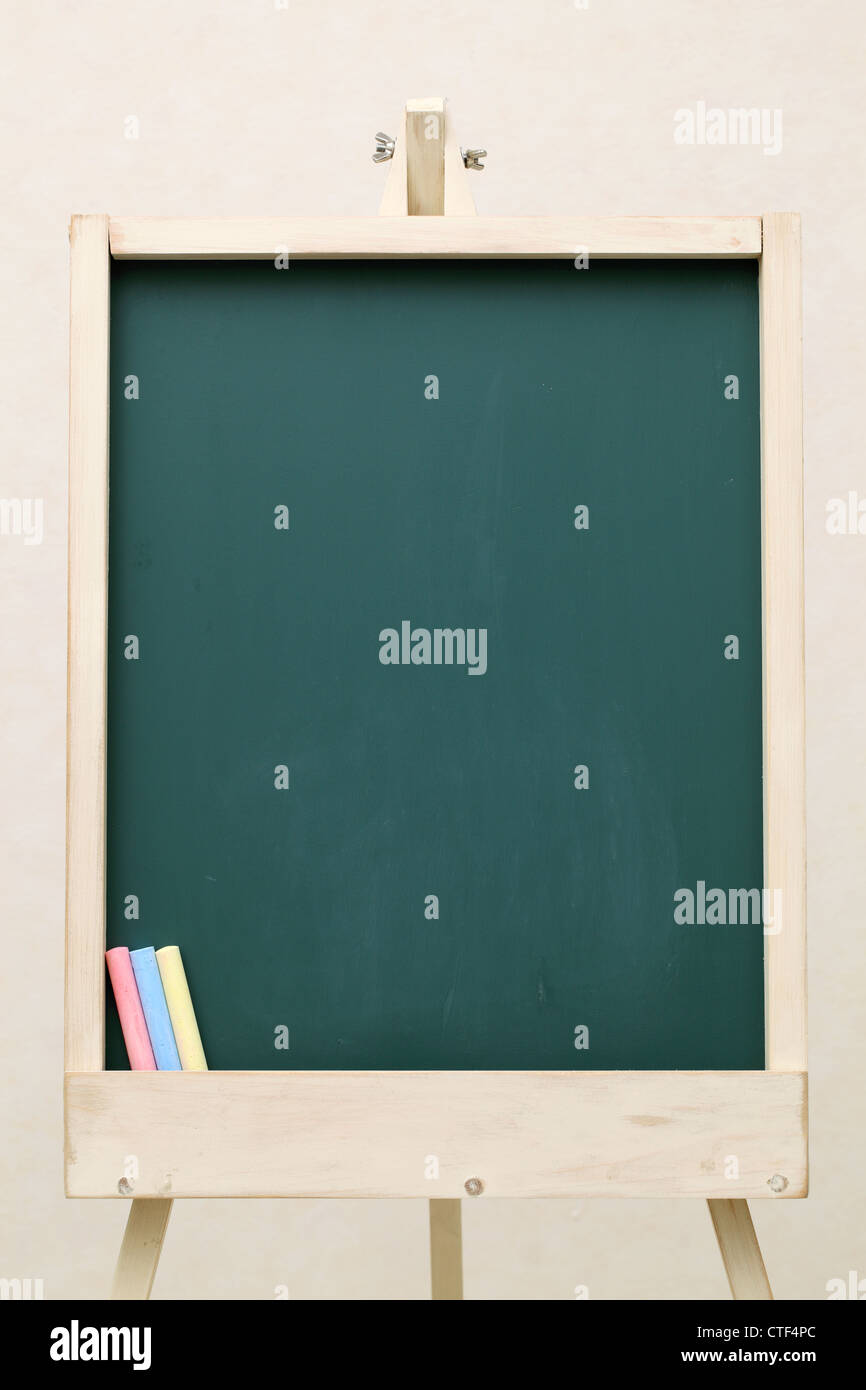 chalkboard with chalk Stock Photo - Alamy