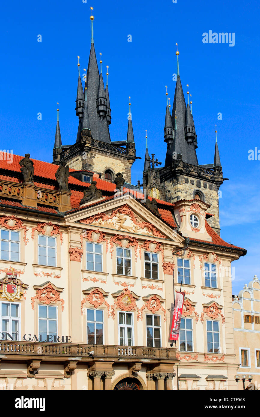Kinsky palace prague hi-res stock photography and images - Alamy