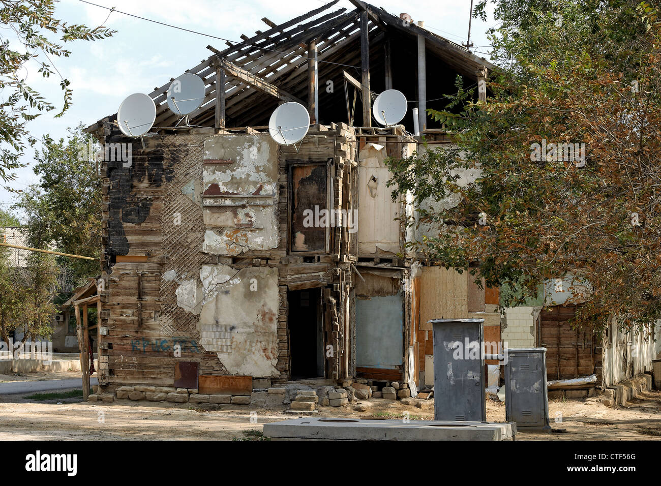 abandoned, architecture, broken, building, construction, damage ...