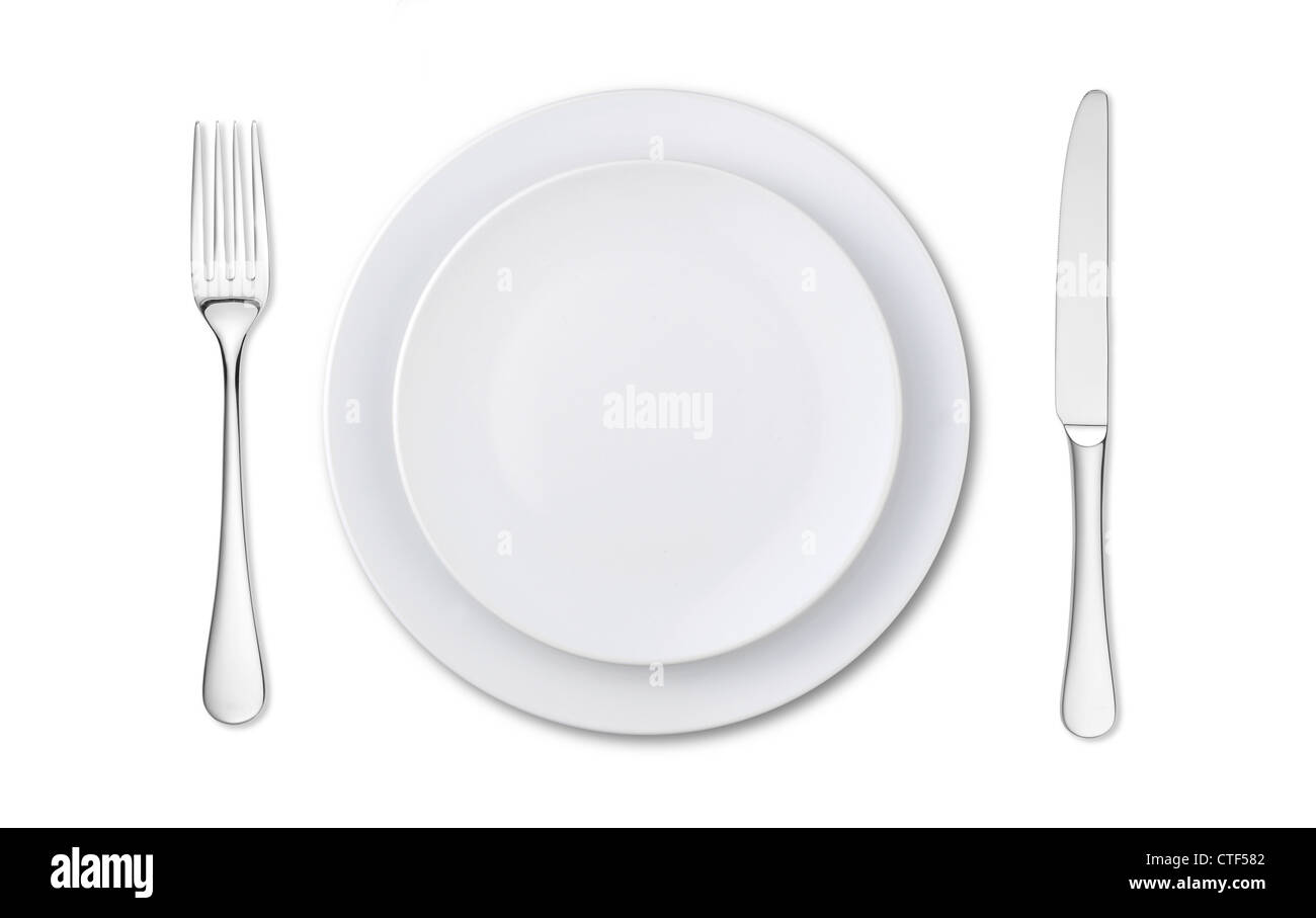 Meal overhead view Cut Out Stock Images & Pictures - Alamy