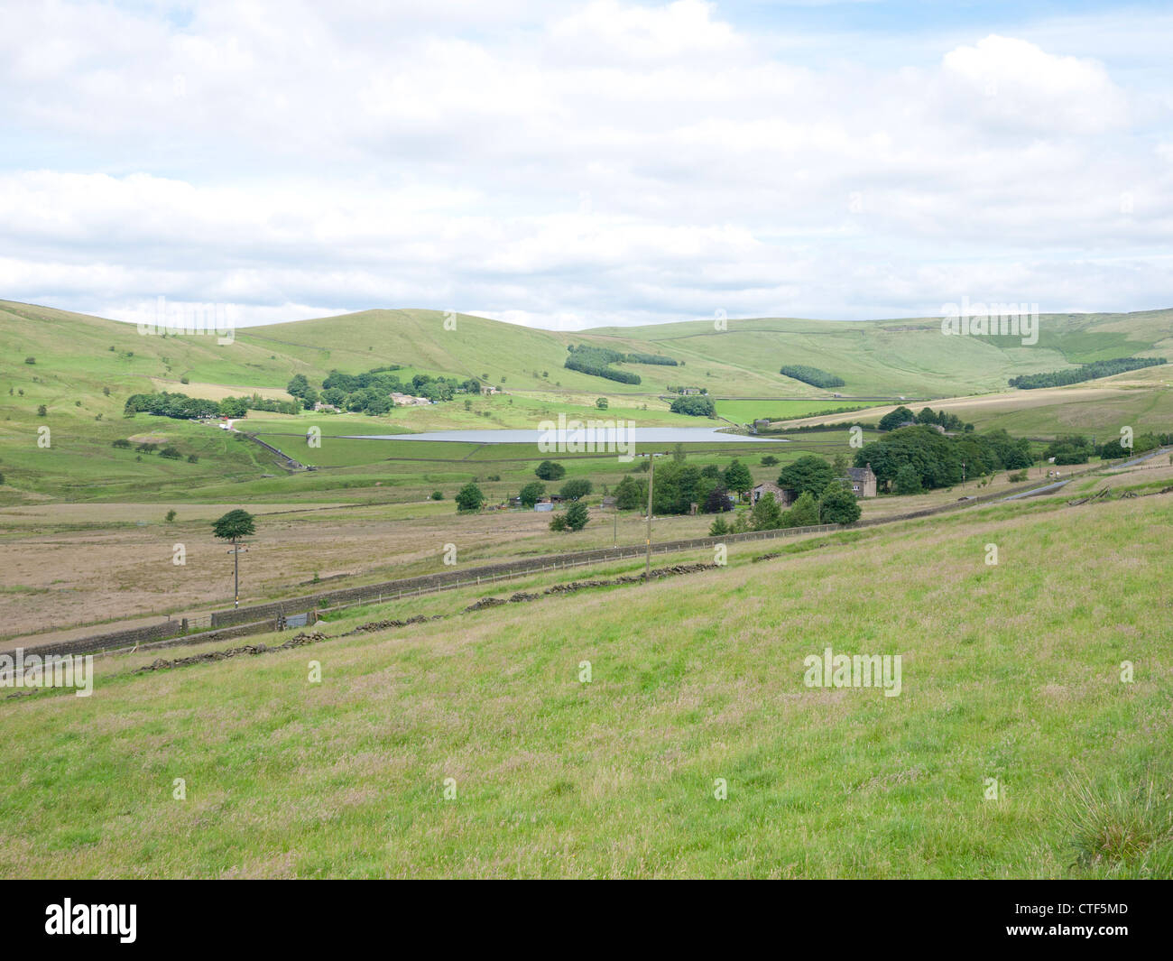 Castleshaw Reservoir Saddleworth, Greater Manchester,UK Stock Photo - Alamy