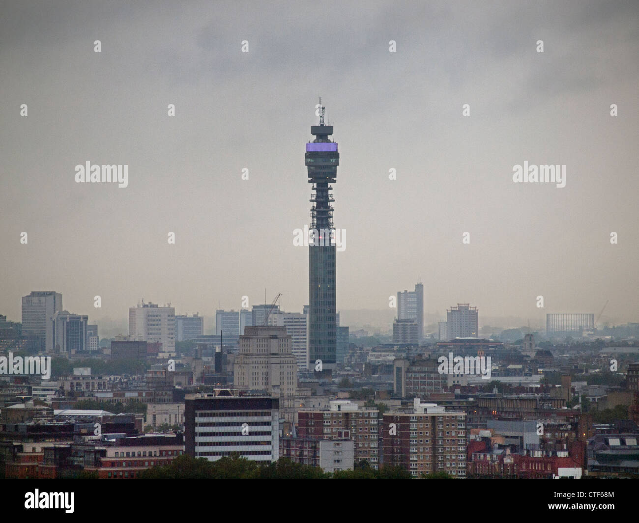 The London skyline as seen from the Barbican Stock Photo - Alamy