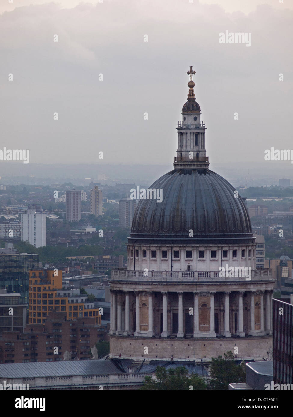 The London skyline as seen from the Barbican Stock Photo - Alamy