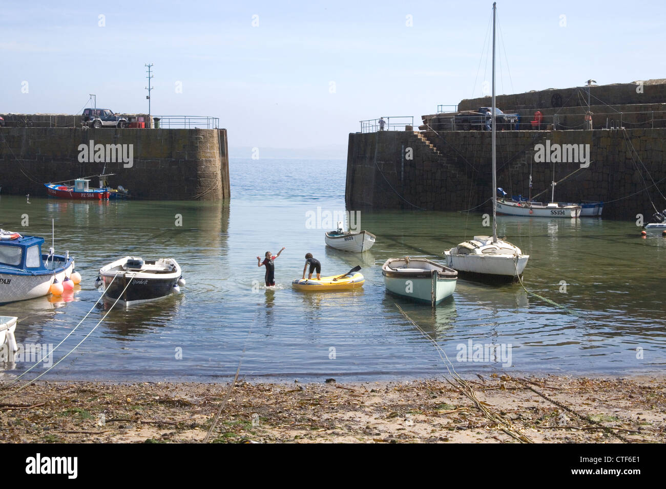 Cornwall Mousehole Coast High Resolution Stock Photography and Images ...