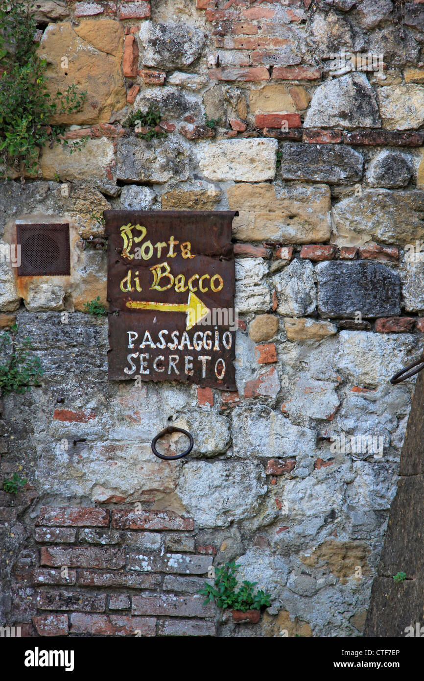 Medieval porta al prato city gate hi-res stock photography and images ...