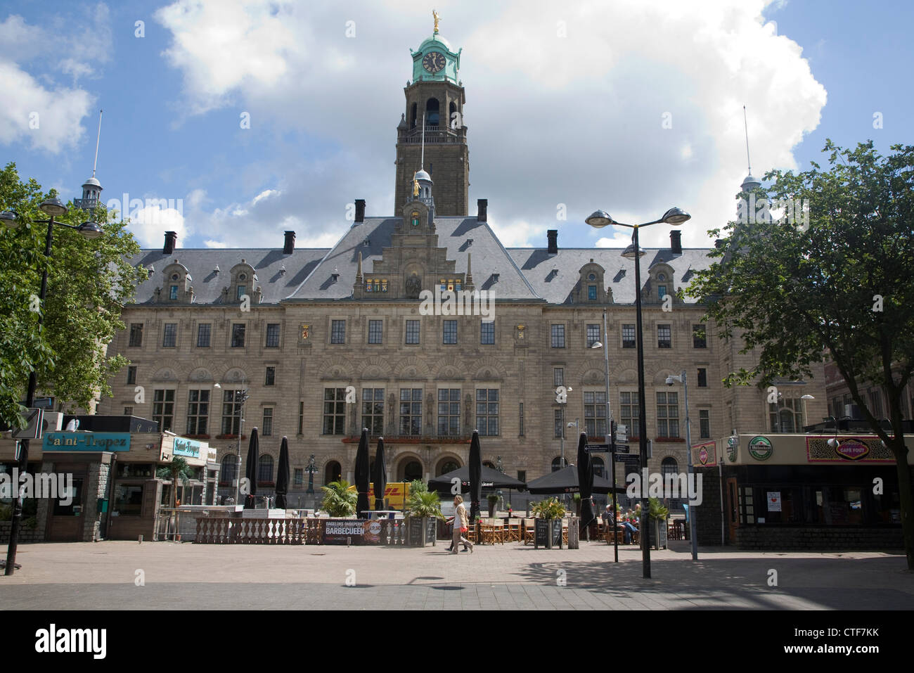Stadhius city hall buildings Rotterdam Netherlands Stock Photo - Alamy