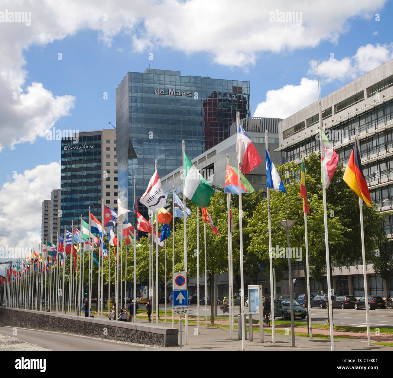 Flag rotterdam hi-res stock photography and images - Alamy