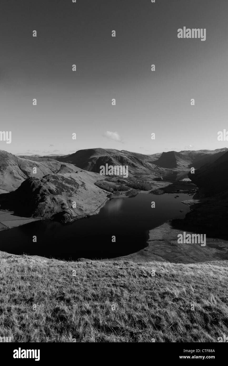Crummock Water and the Buttermere valley, Lake District National Park ...