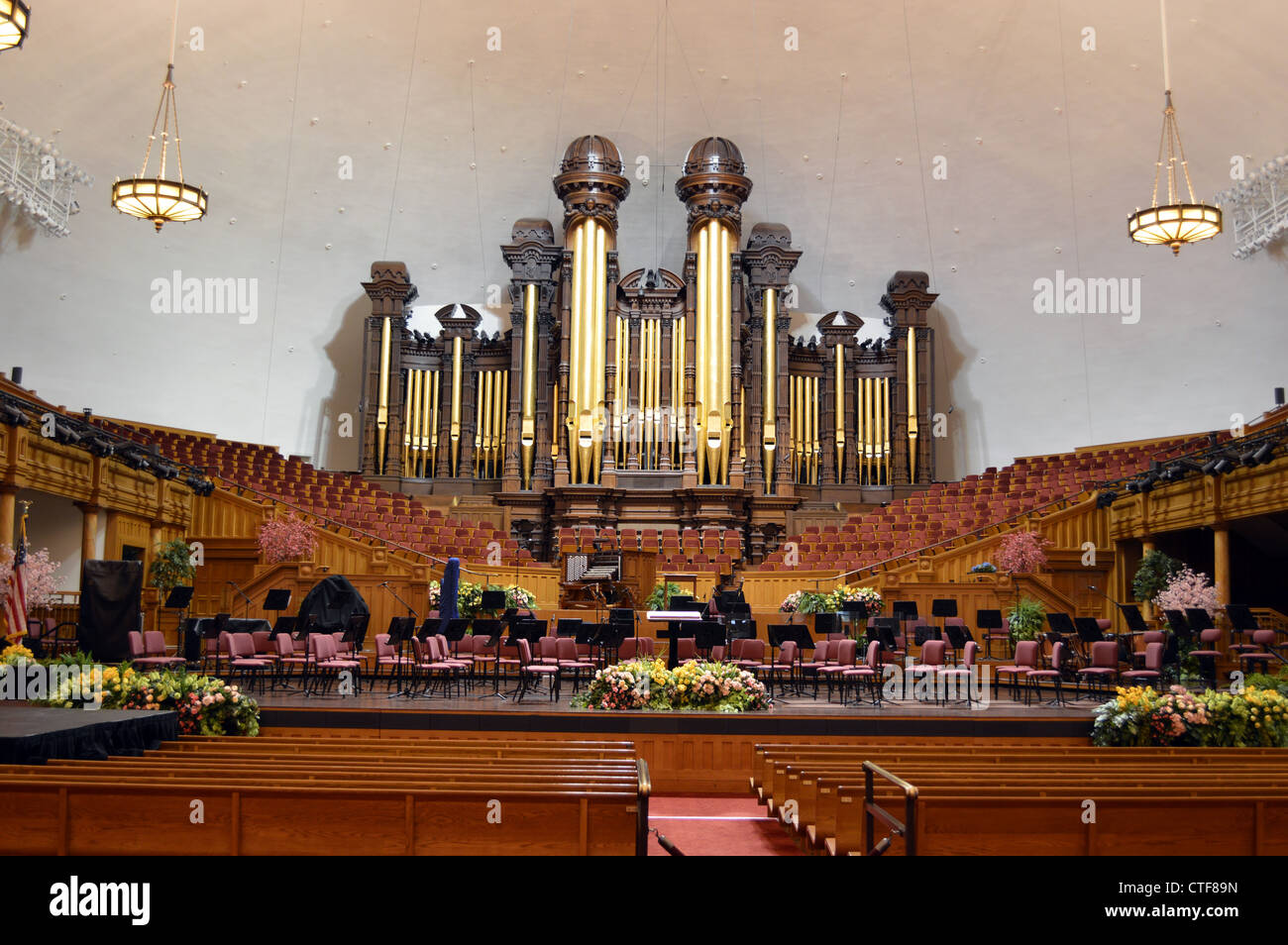 Tabernacle Salt Lake City Stock Photo - Alamy