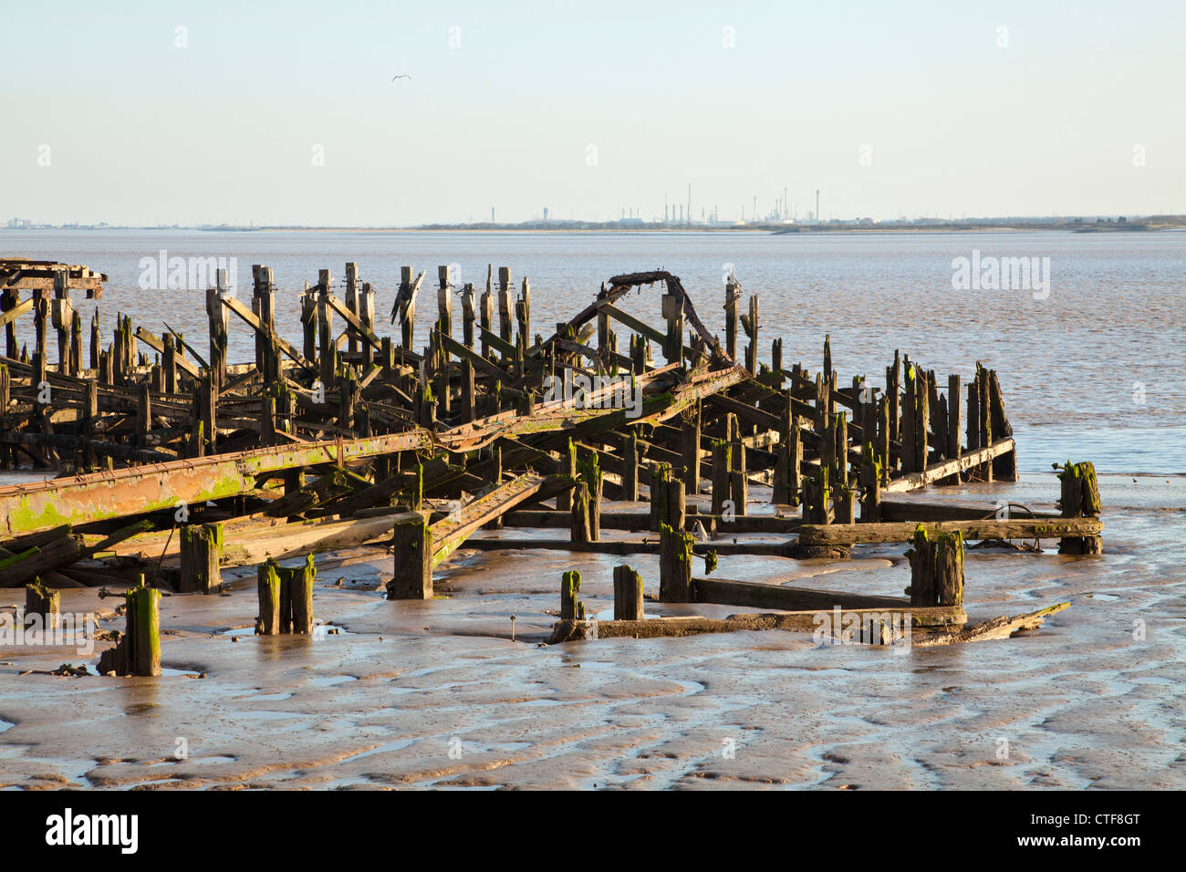 The dissused West Wharf in Kingston upon Hull, North Yorkshire Stock ...