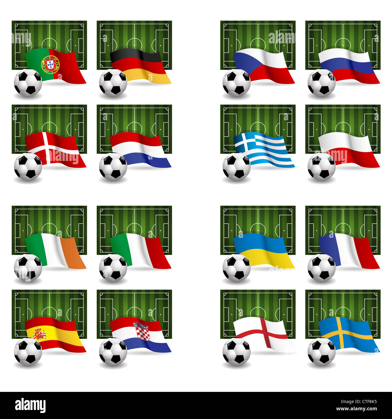 Participating group europe biggest soccer Cut Out Stock Images ...