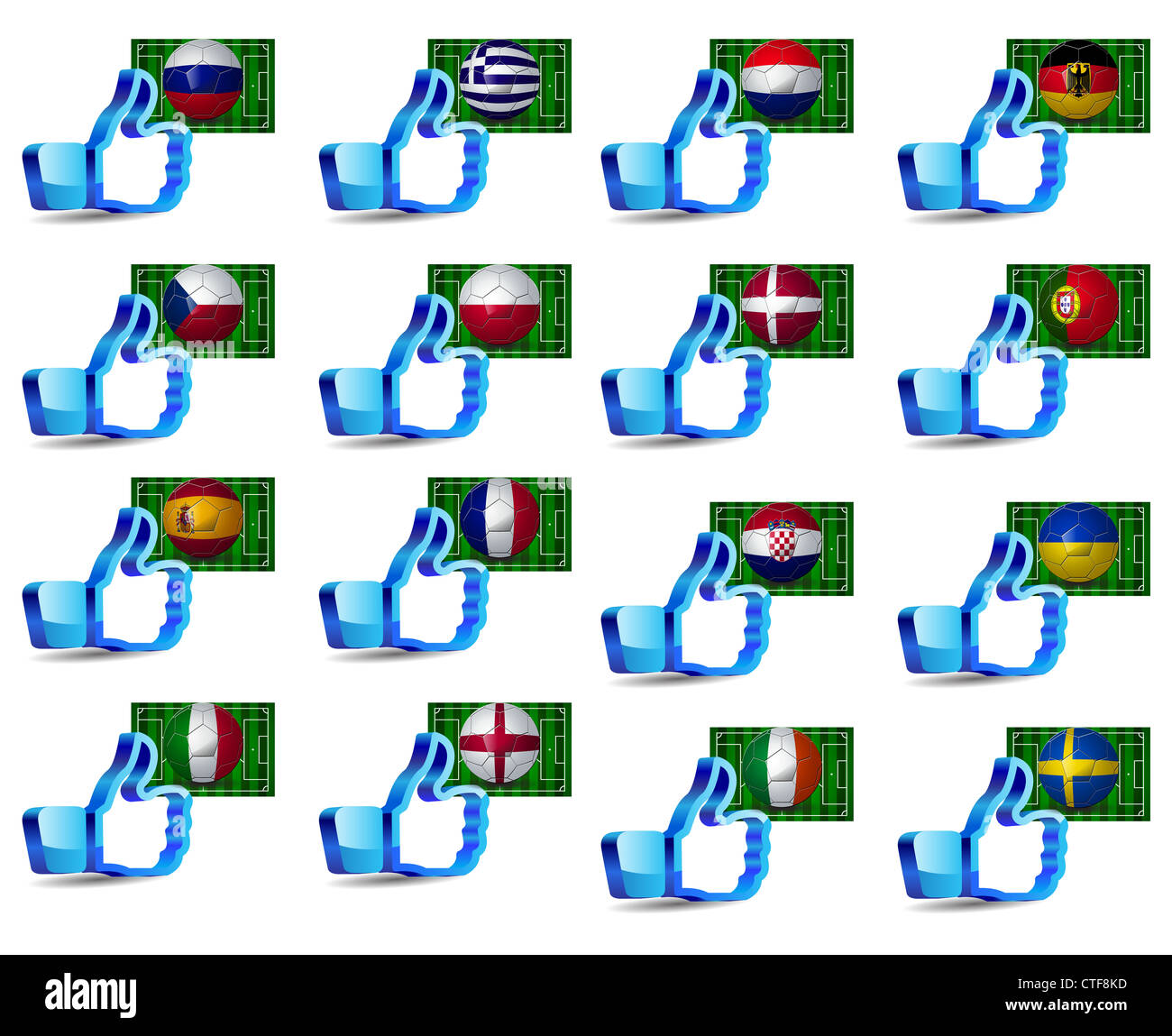 Spain 2012 euro cup hi-res stock photography and images - Alamy