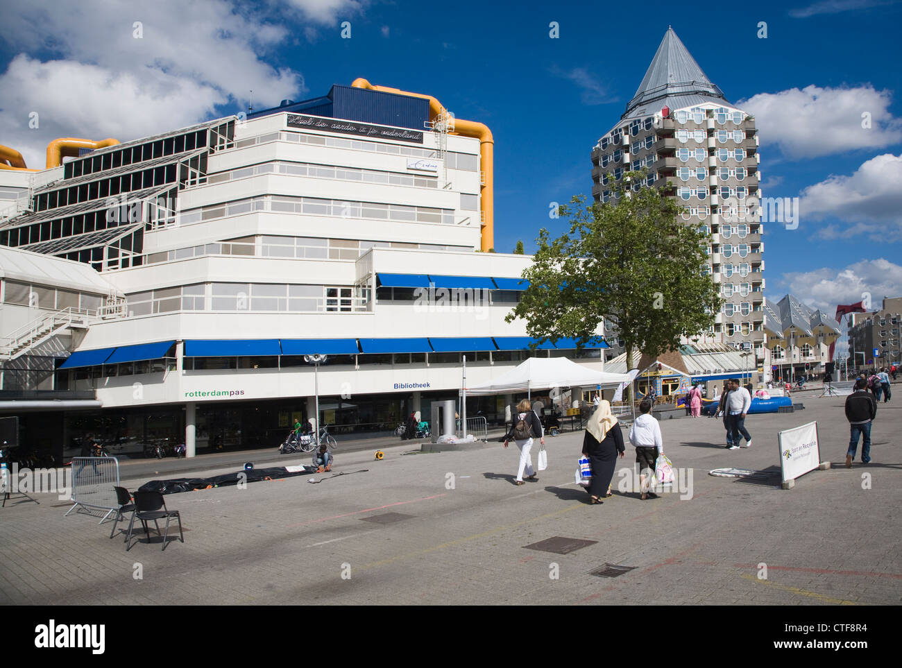 Rotterdam pencil building hi-res stock photography and images - Alamy