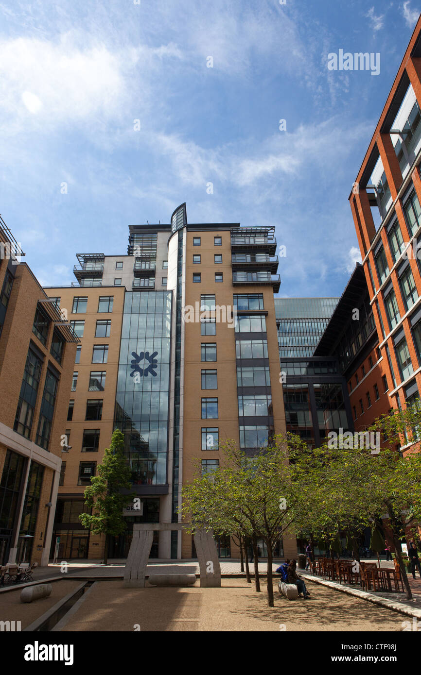 RBS building in Brindleyplace Birmingham. Royal Bank of Scotland Stock ...