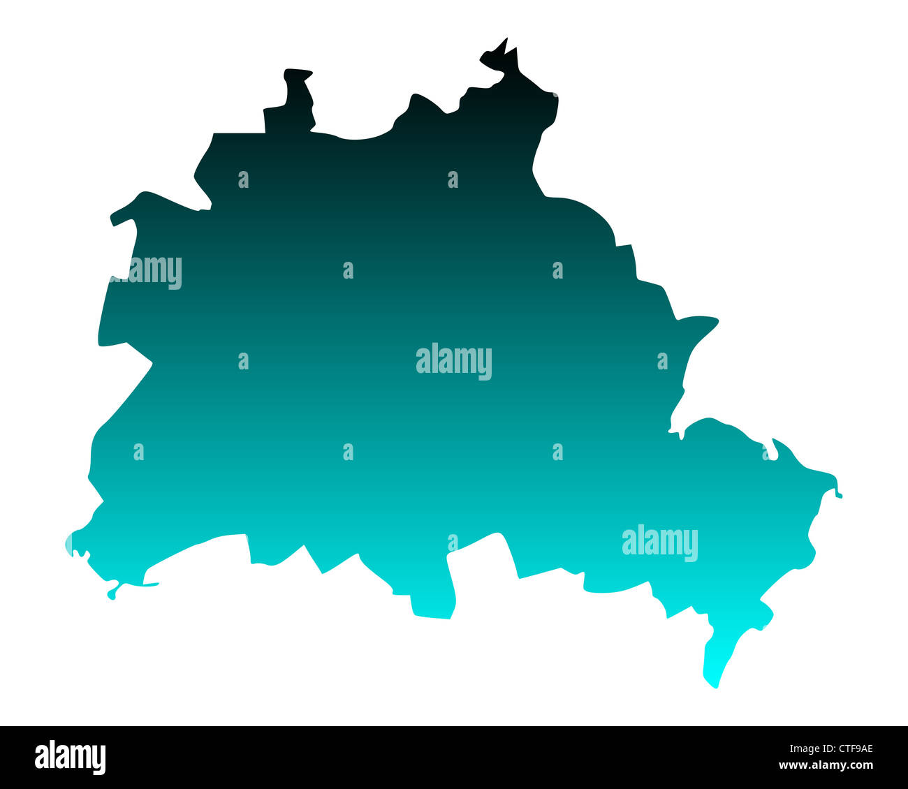 Map of Berlin Stock Photo - Alamy