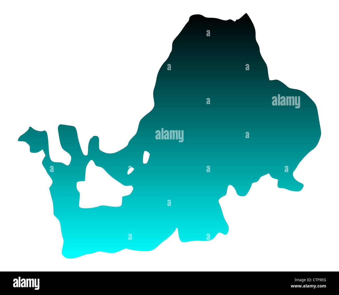 Map of Lake Chiemsee Stock Photo - Alamy
