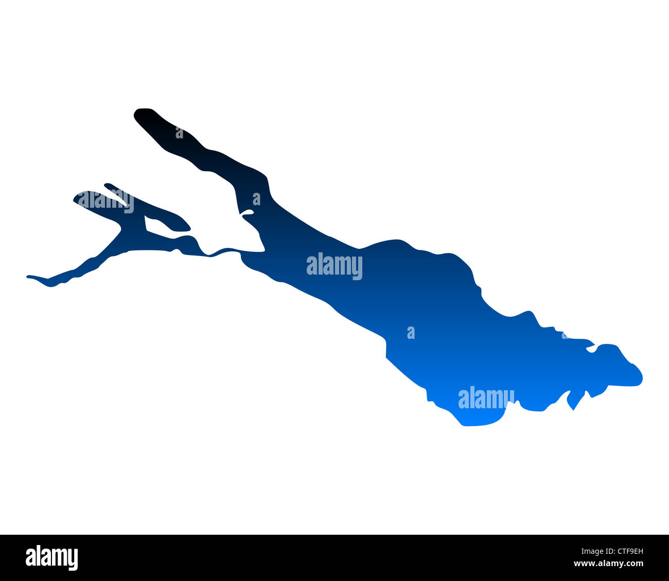 Map of Lake Constance Stock Photo - Alamy