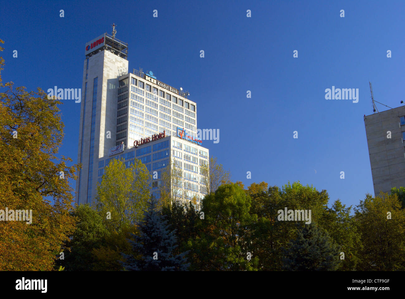 Altus skyscraper in Katowice Stock Photo - Alamy