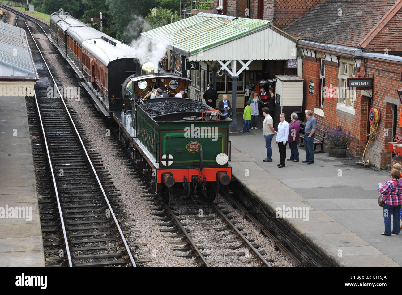 Steam engine no 65 hi-res stock photography and images - Alamy