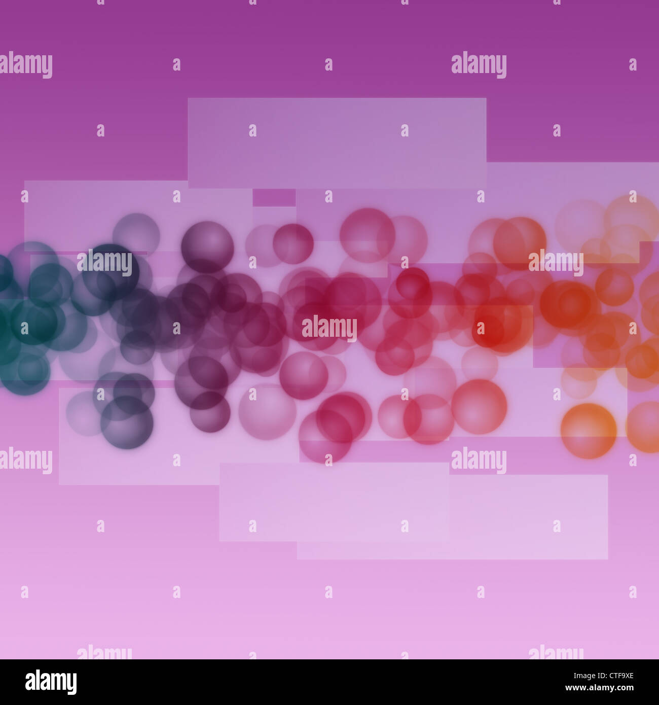 Wonderful design illustration with bubbles Stock Photo - Alamy