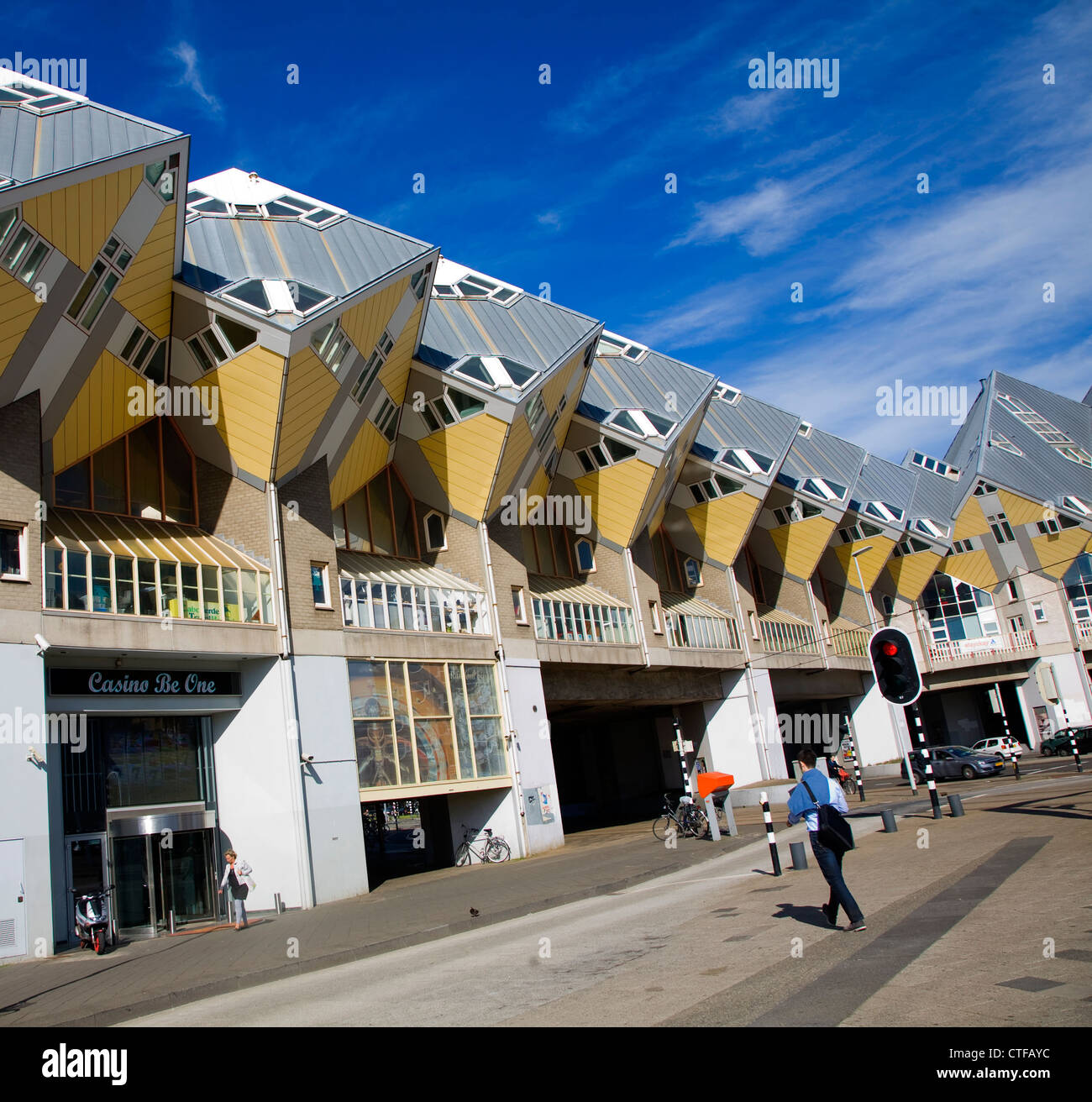 Kubuswoning Cube Houses, Blaak, Rotterdam, Netherlands architect Piet ...