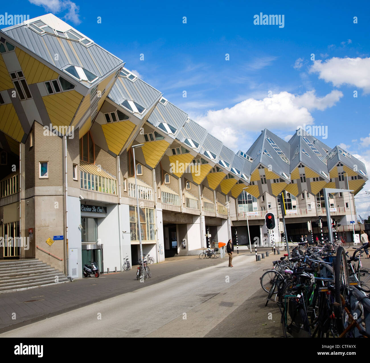 Kubuswoning Cube Houses, Blaak, Rotterdam, Netherlands architect Piet ...