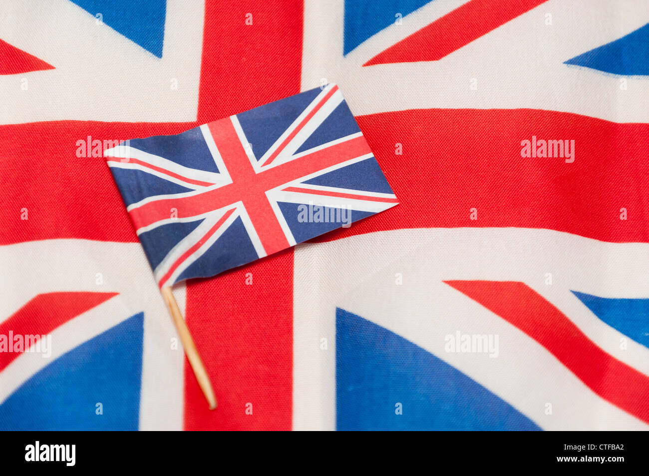 Union Jack British flag Stock Photo - Alamy