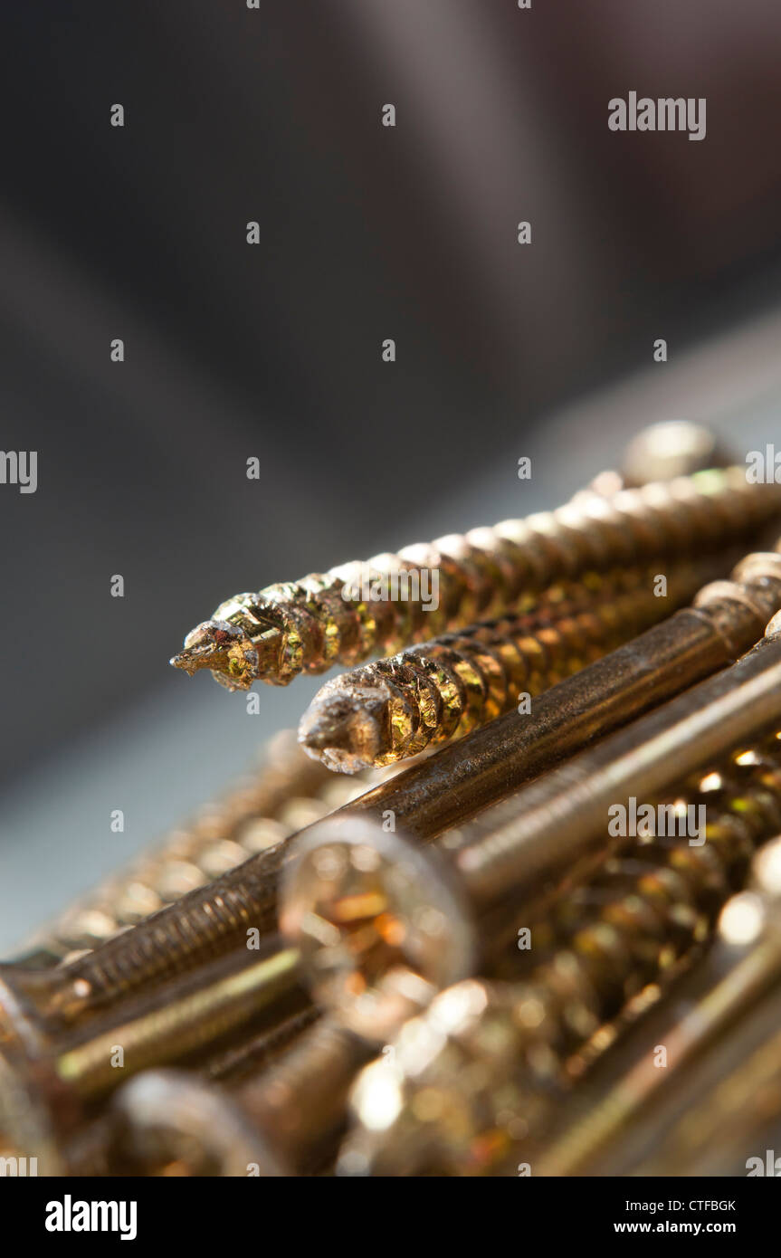 Construction screw hi-res stock photography and images - Alamy