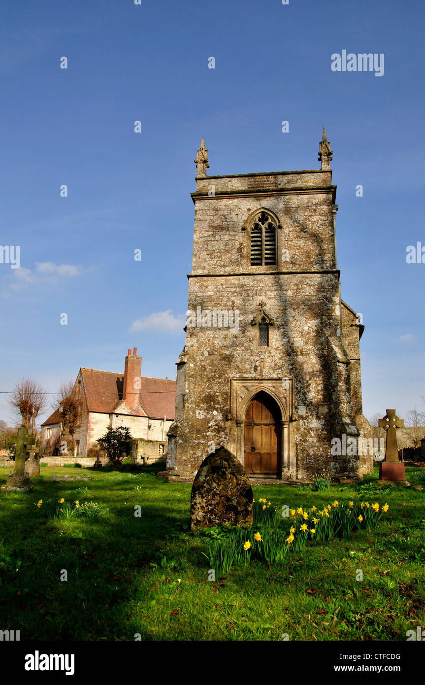 The village church at Brixton Deverill Wiltshire UK Stock Photo - Alamy
