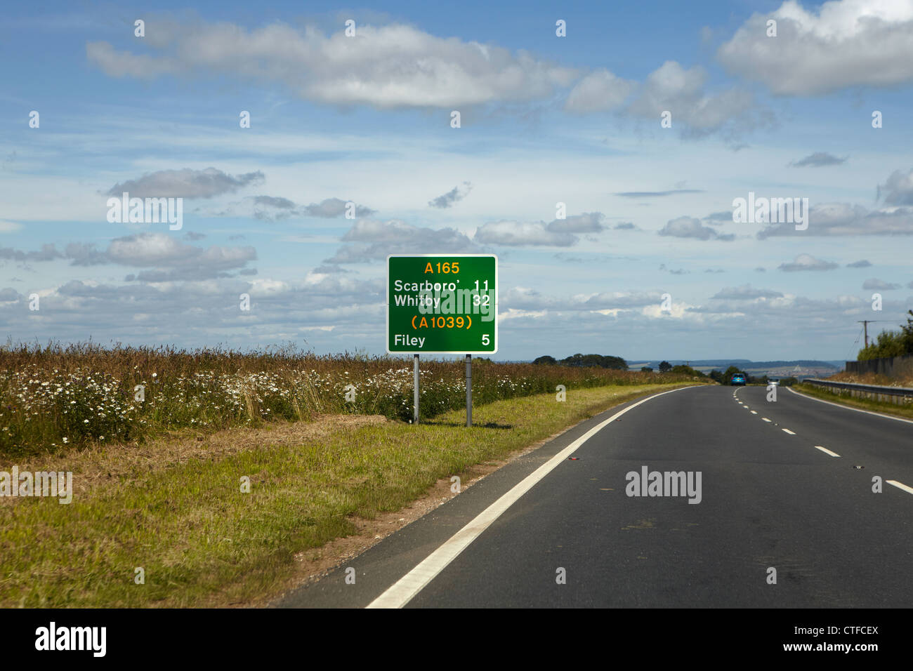 Filey road hi-res stock photography and images - Alamy