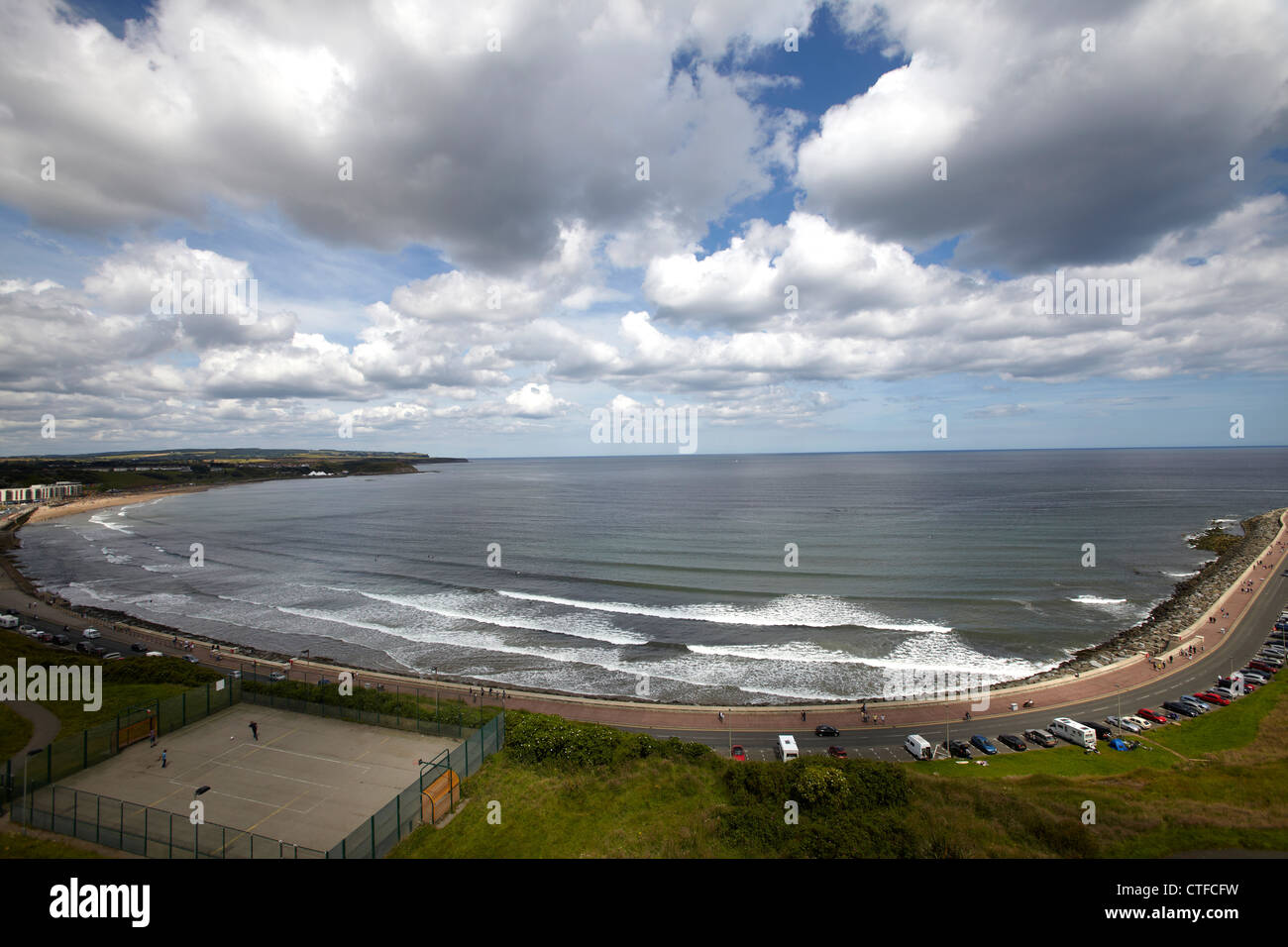 The North Bay at Scarborough North Yorkshire coastline Stock Photo - Alamy