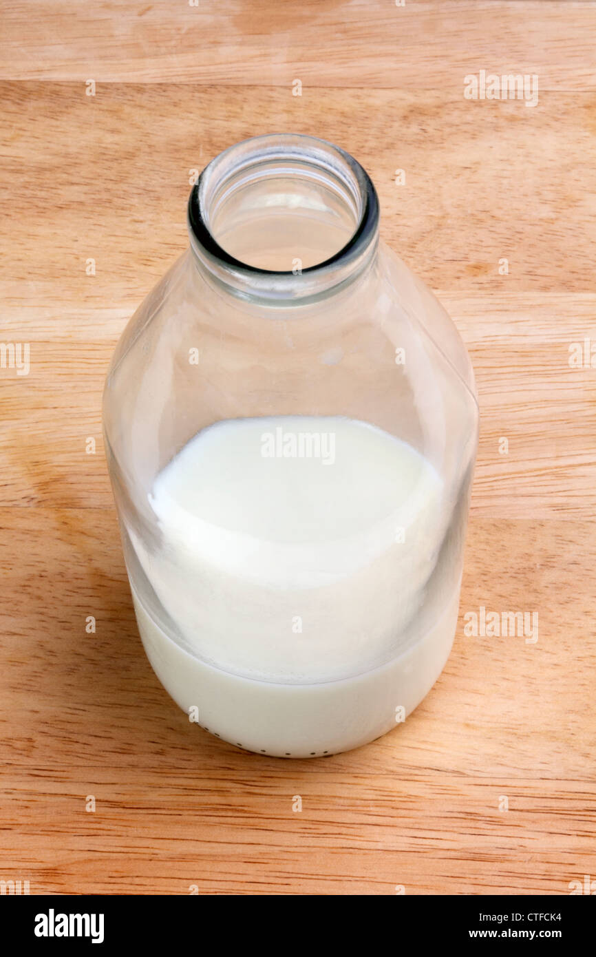 Nearly Empty Glass Milk Bottle Stock Photo Alamy nearly-empty-glass-milk-bottle-stock-photo-alamy