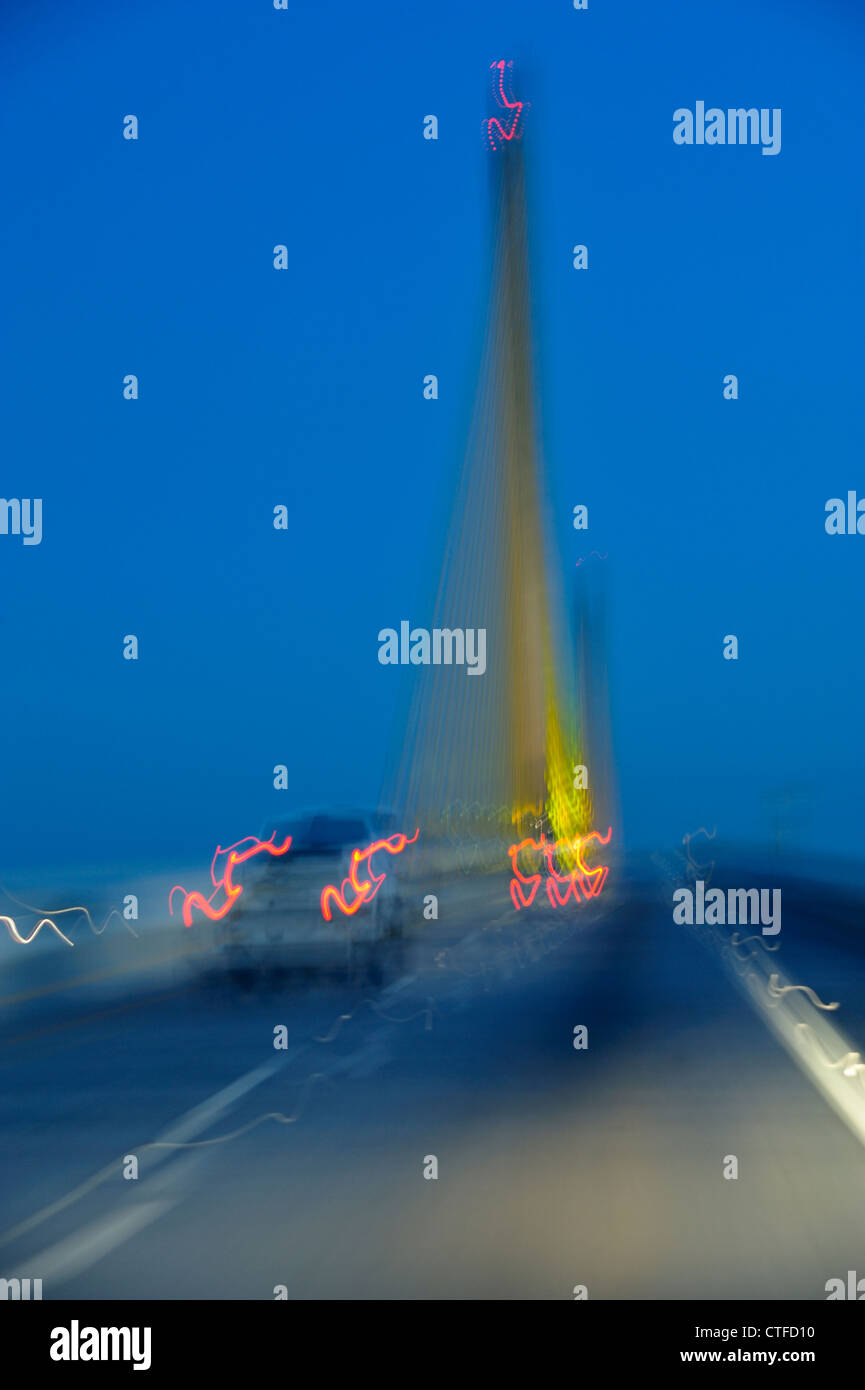 Sunshine skyway lights hi-res stock photography and images - Alamy