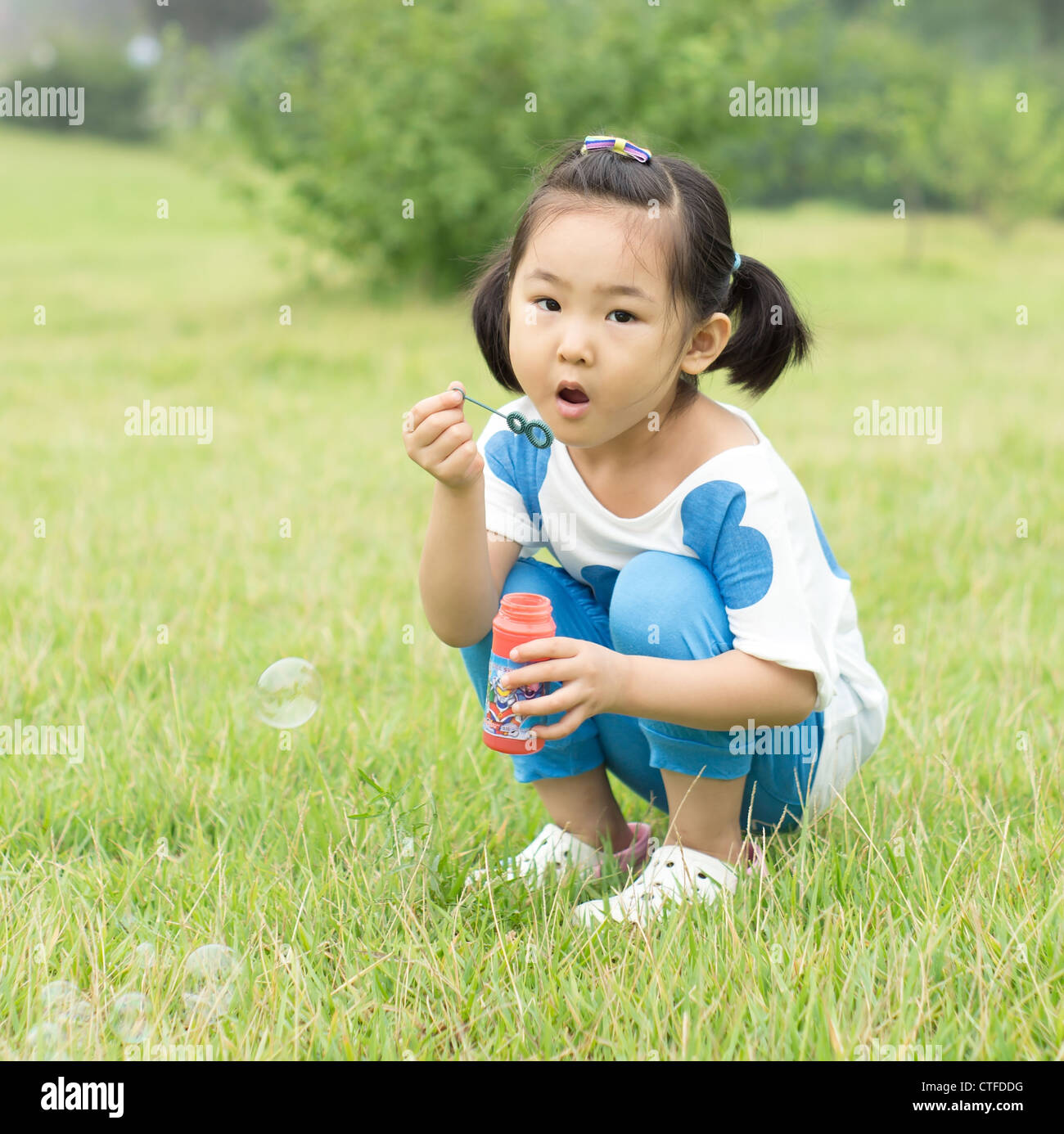 happy time for little girl Stock Photo - Alamy