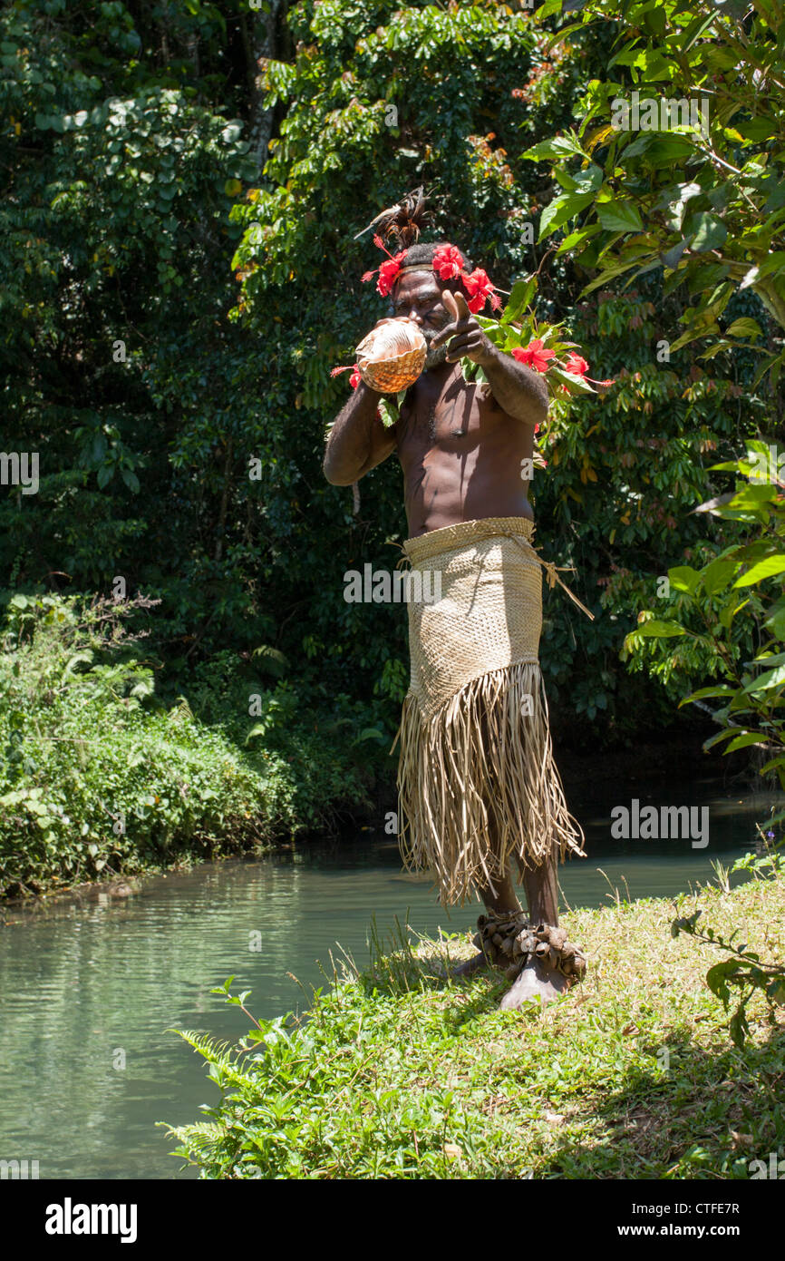 South Pacific, The Republic of Vanuatu, Shefa Provence, Epule River ...