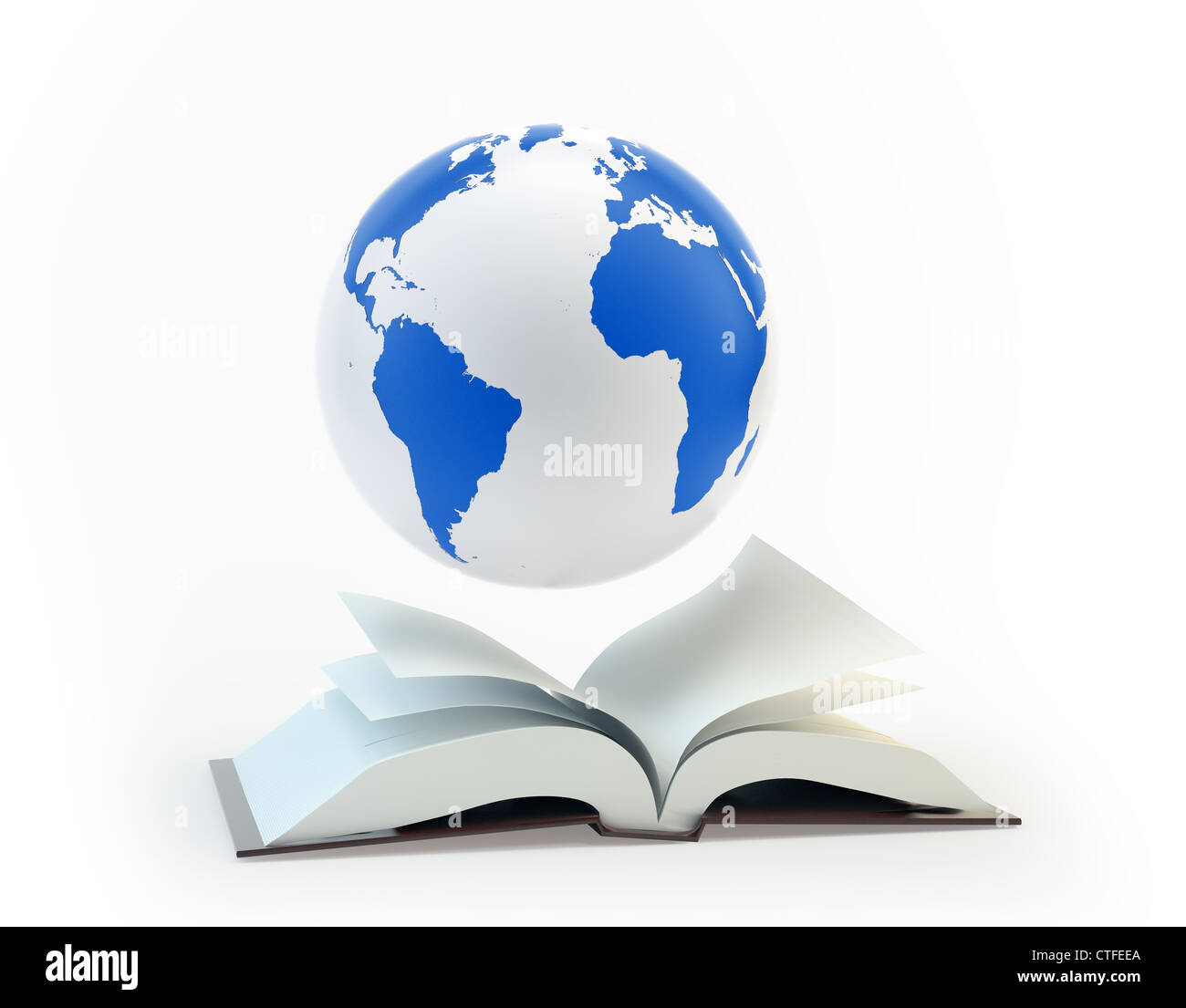 Global and internet based education concept illustration Stock Photo ...