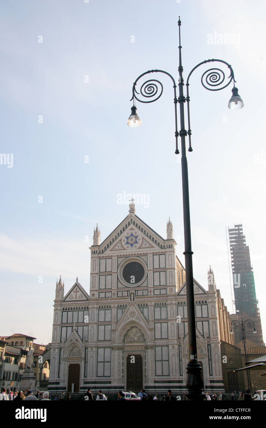 Basilica of Santa Croce (Basilica of the Holy Cross), Florence, Italy ...