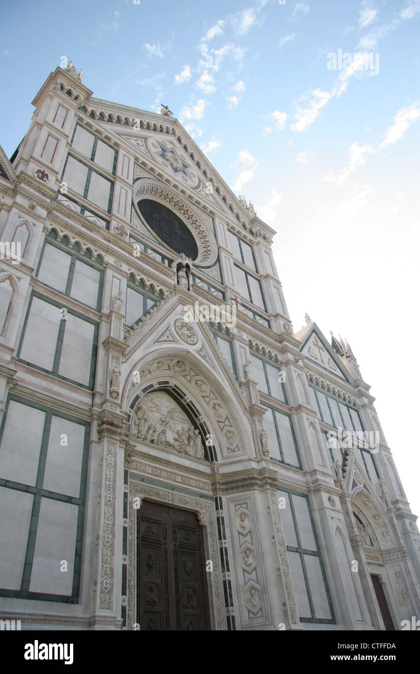 Basilica of Santa Croce (Basilica of the Holy Cross), Florence, Italy ...