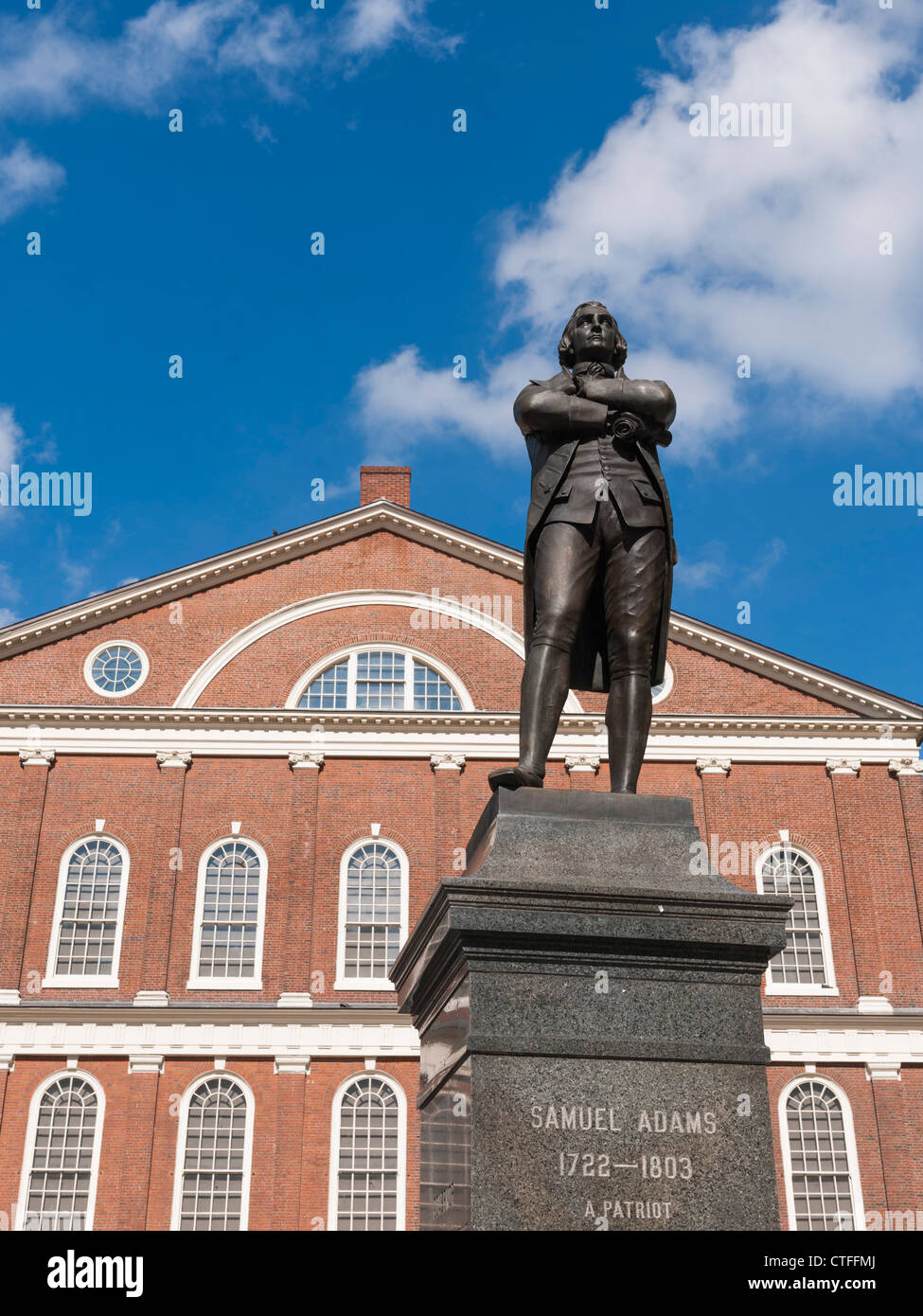 Statue of samuel adams hi-res stock photography and images - Alamy