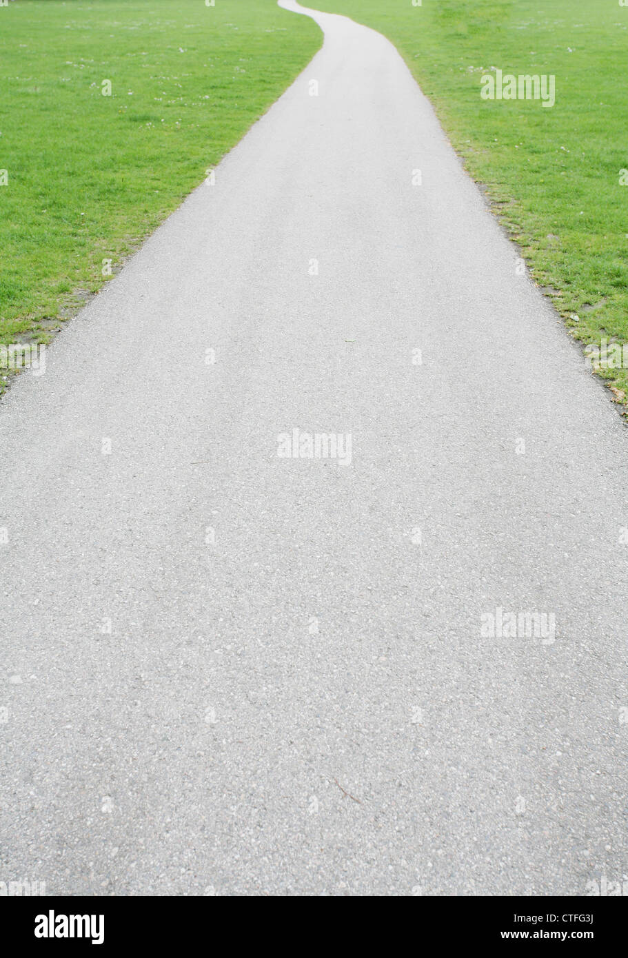 Beginning of a long way. Business direction Stock Photo - Alamy