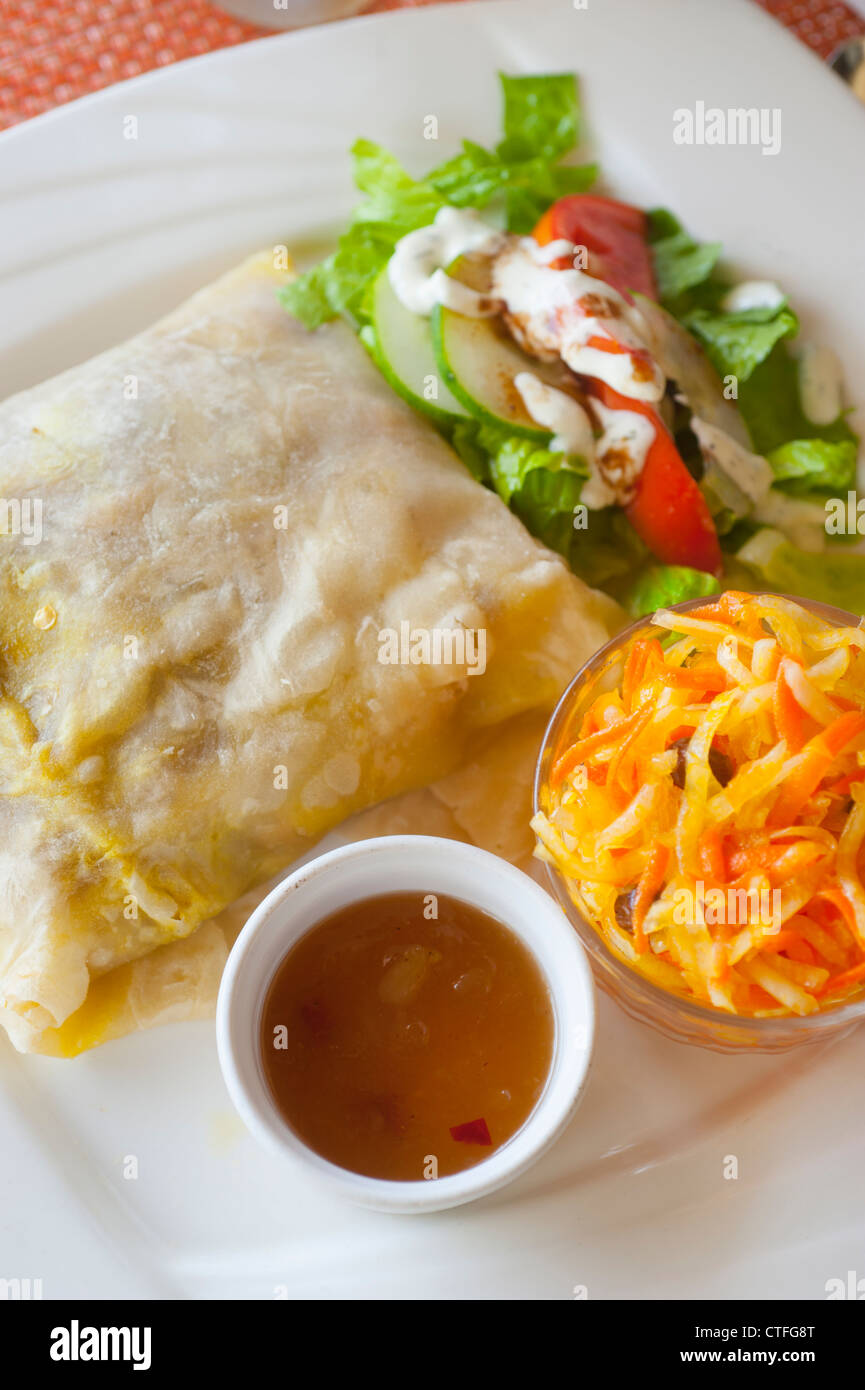 Caribbean West Indies Nevis Mount Nevis Hotel food dining restaurant ...