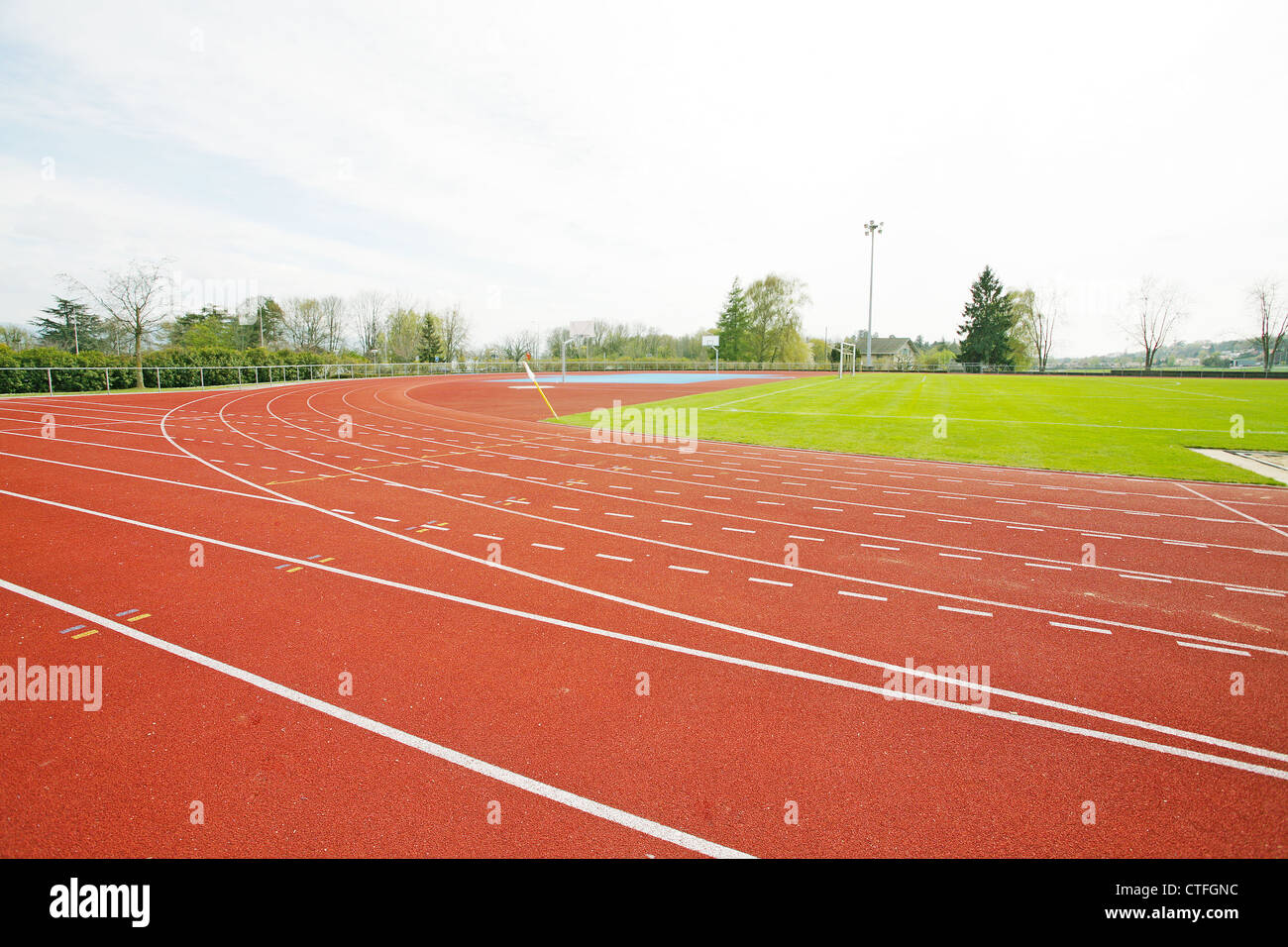 Tartan track surface hi-res stock photography and images - Alamy