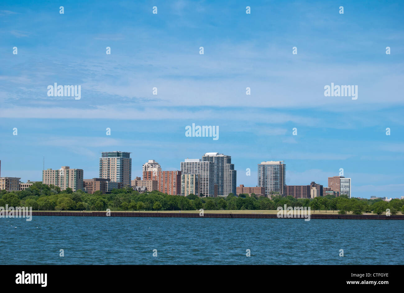 Milwaukee, Wisconsin cityscape Stock Photo - Alamy
