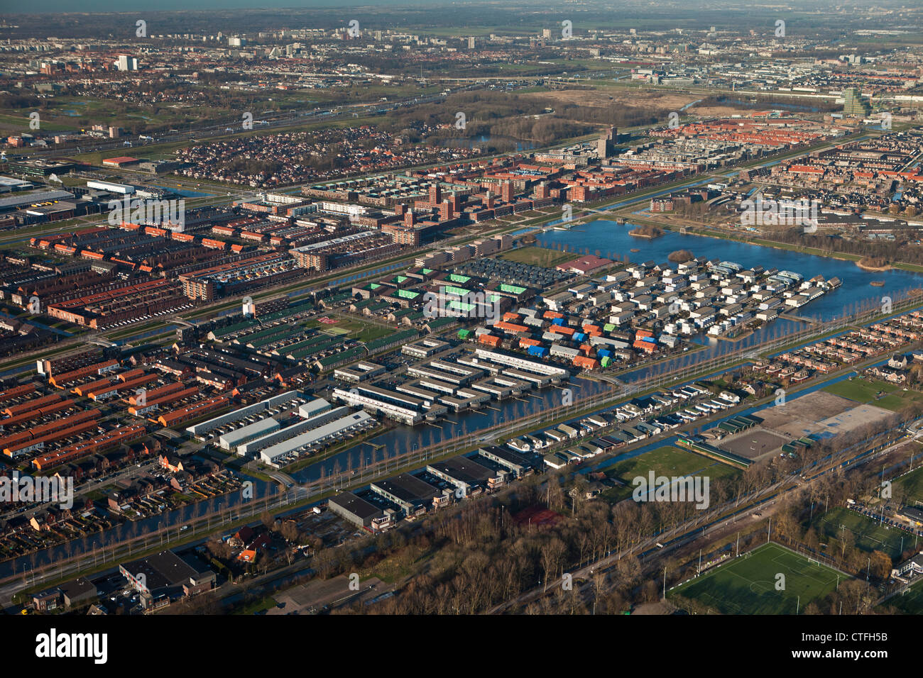 The Netherlands, Den Haag, The Hague. Modern so-called vinex district ...