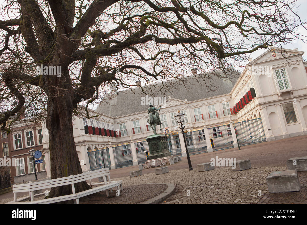 Netherlands, Den Haag, Noordeinde Palace is one of the three official ...