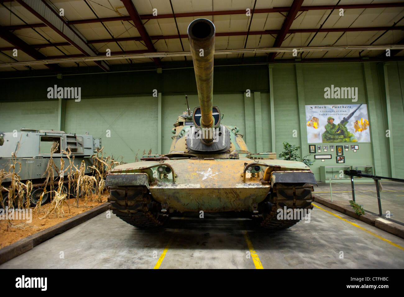 USA Virginia VA Danville AAF Tank Museum American made M48 Patton tank ...